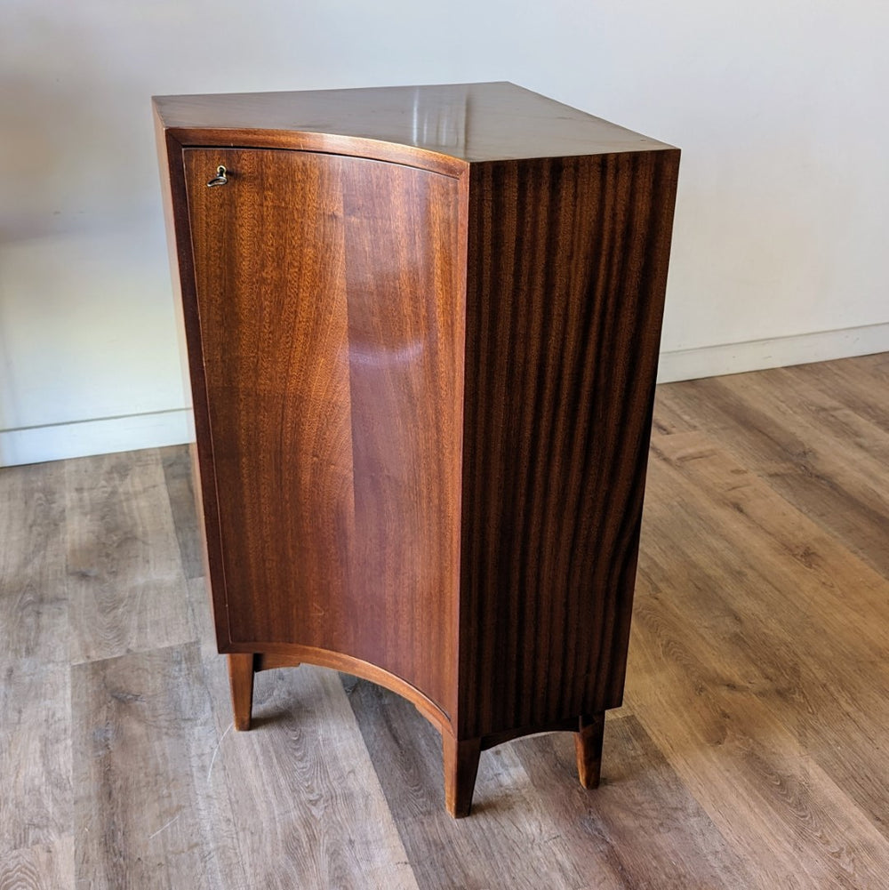 Swedish Modern Corner Cabinet