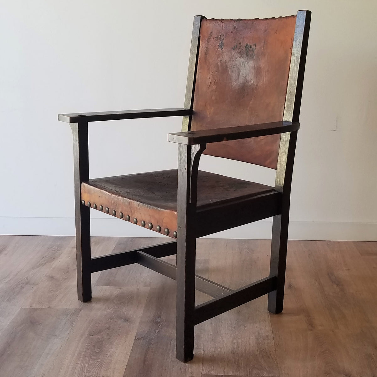 Leopold and John George Stickley Armchair | Seattle Arts + Crafts