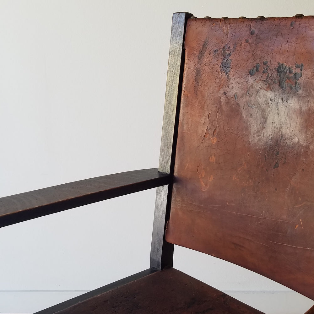 Leopold and John George Stickley Armchair | Seattle Arts + Crafts