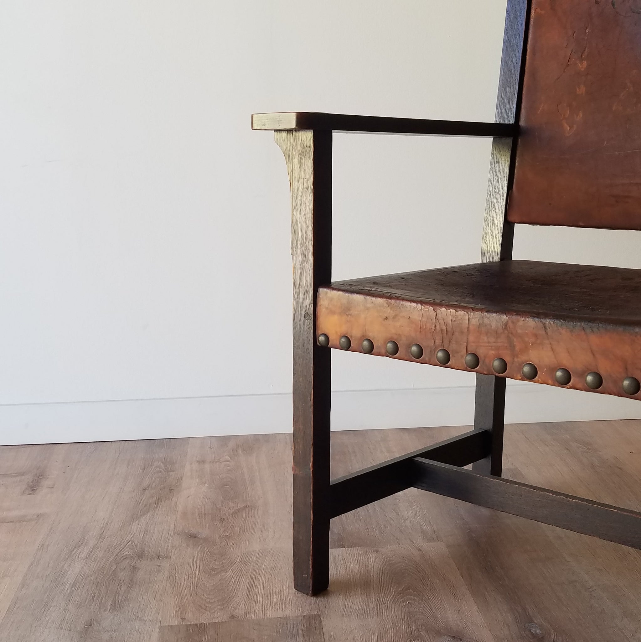 Leopold and John George Stickley Armchair | Seattle Arts + Crafts ...